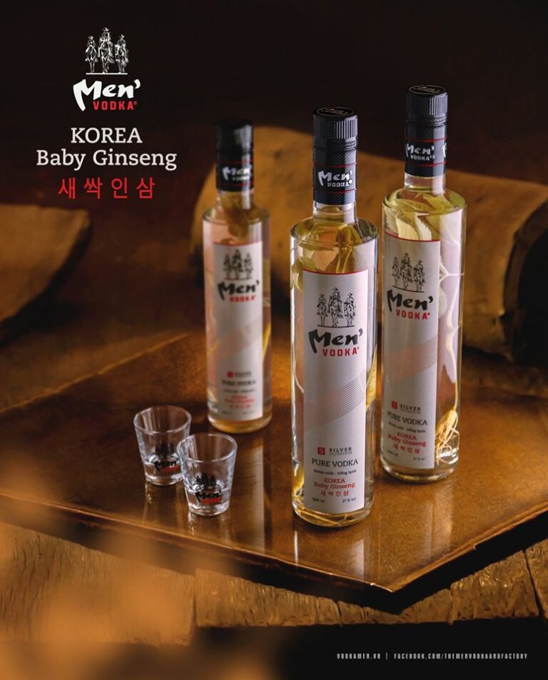 Men’ Vodka Sâm - Nhà Phân Phối Hương Men Bình Dương